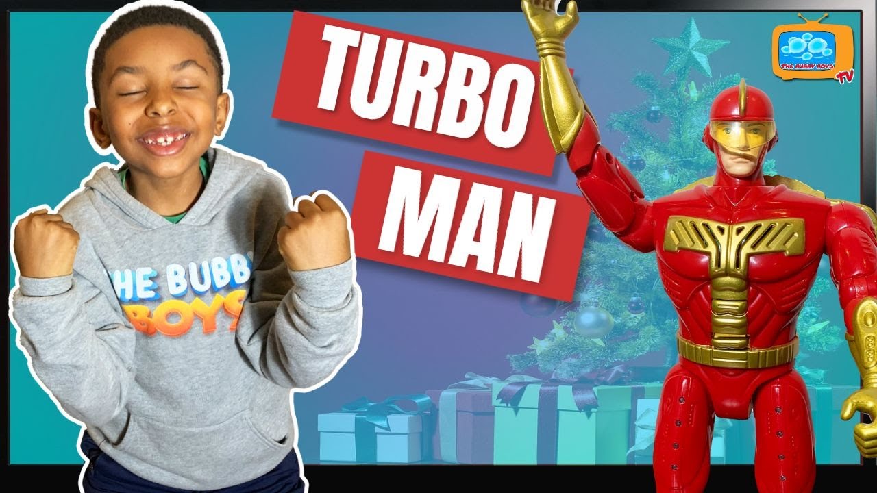 It's TURBO TIME! ⚡🎅 Real Turbo Man Action Figure Review (Jingle All The ...
