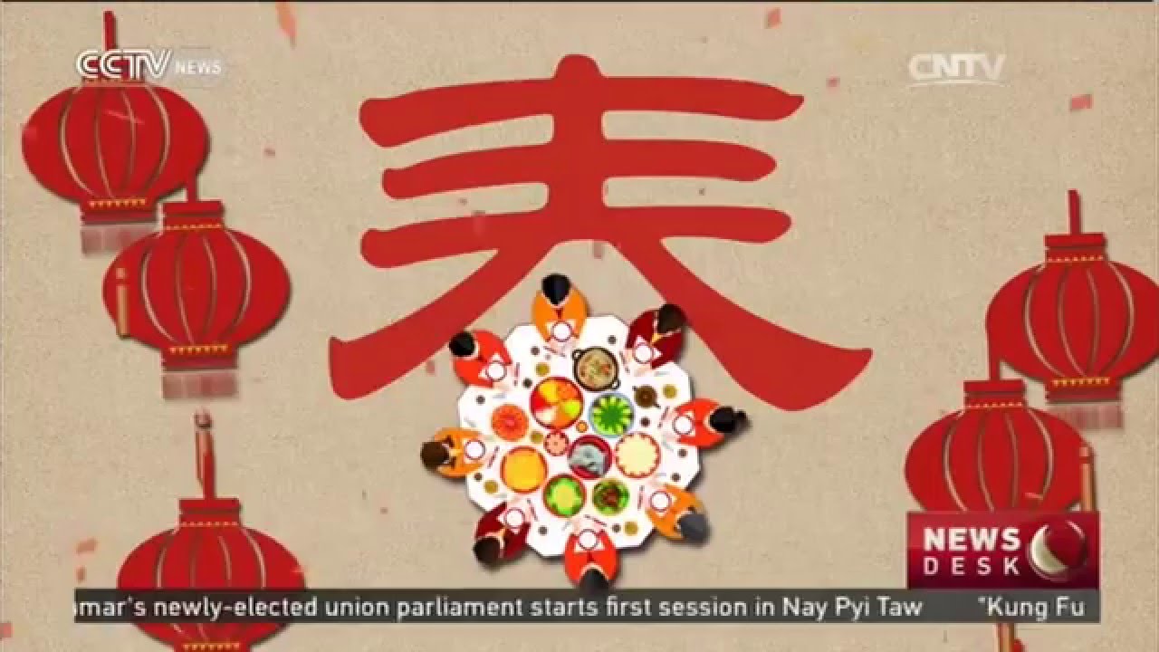 Traditions during the Spring Festival celebrations - YouTube