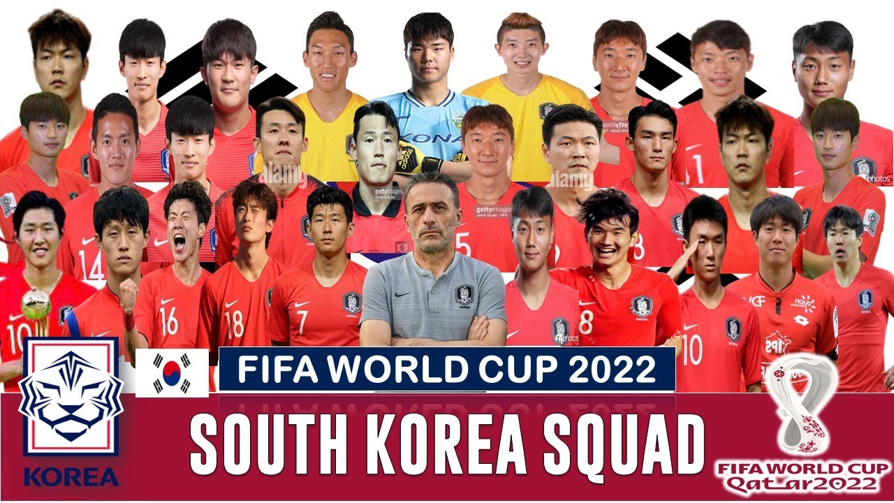 RESMI !!! Skuad TIMNAS KORSEL Di Piala Dunia 2022 - FIFA World Cup 2022 ~ SOUTH KOREA SQUAD 2022 ...