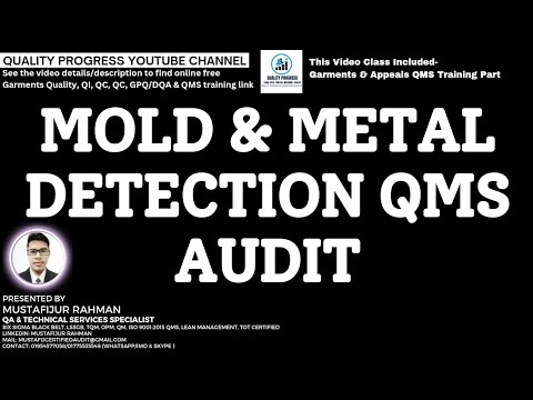 Mold & Metal Detection QMS Audit - YouTube
