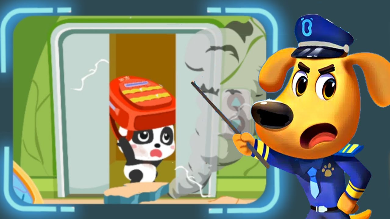 Safety Sheriff Labrador #19 | Don't Hide in the Elevator During the ...