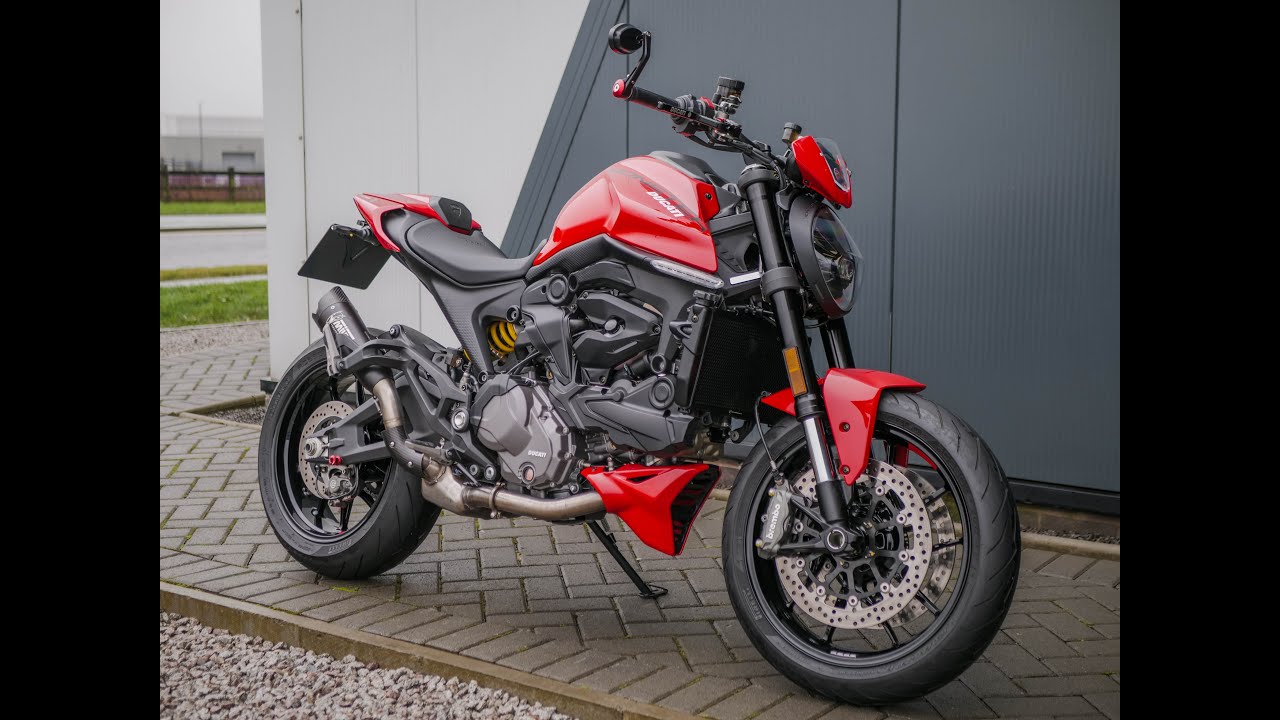 2021 Ducati Monster Plus @ West Coast Moto, Glasgow, Scotland - YouTube