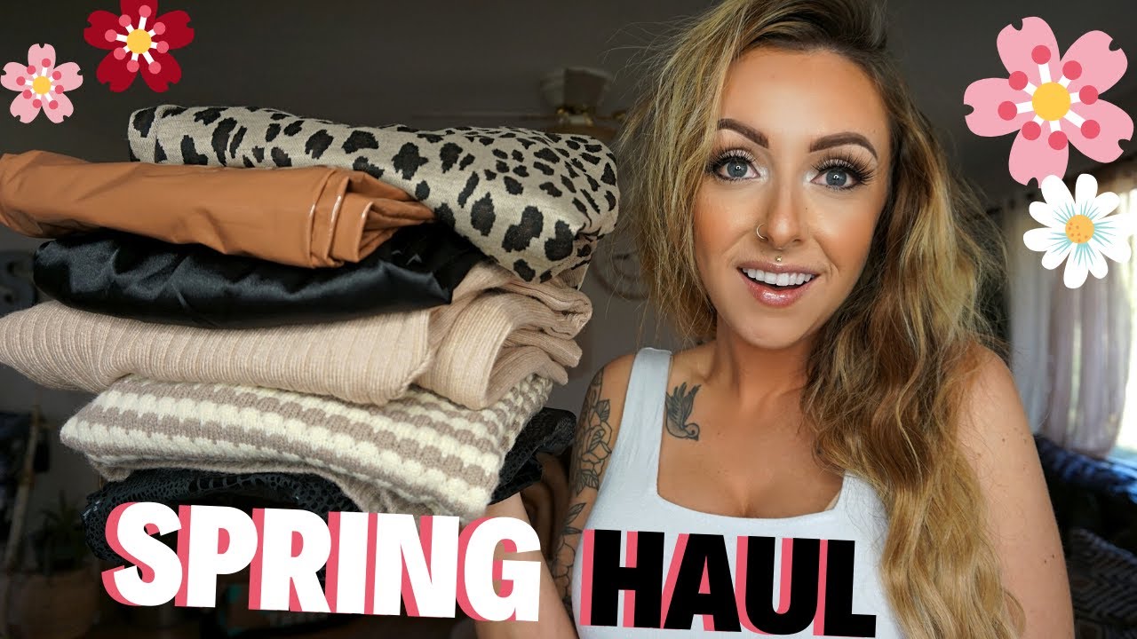 NEW SPRING CLOTHING HAUL | SUPER DUPER CUTE - YouTube