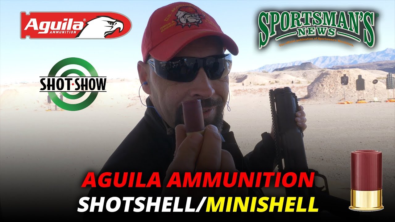 Aguila Ammunition Shotshell/Minishell at SHOT Show 2018 - YouTube