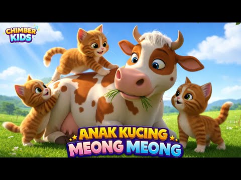 Lagu Anak Kucing Meong Meong 🐱 | Lagu Anak Indonesia Populer | Lagu Balita