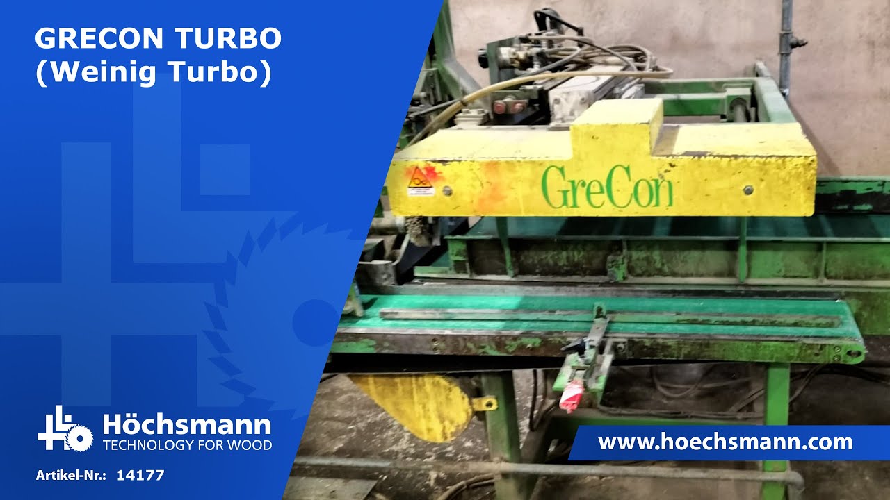 GRECON TURBO (Weinig Turbo) (Höchsmann Klipphausen) - YouTube