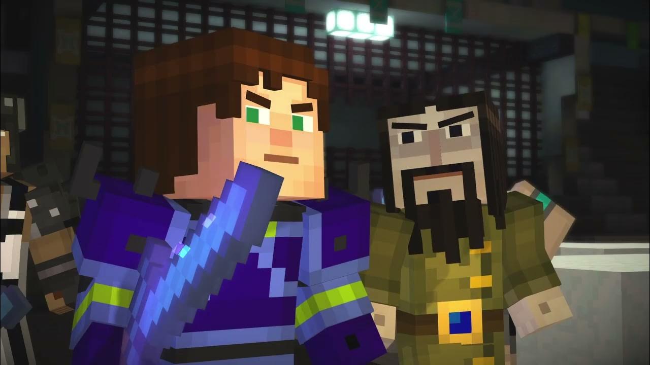 Minecraft Story Mode Season 1 Episode 8 Walkthrough (Male Jesse) V2 - YouTube