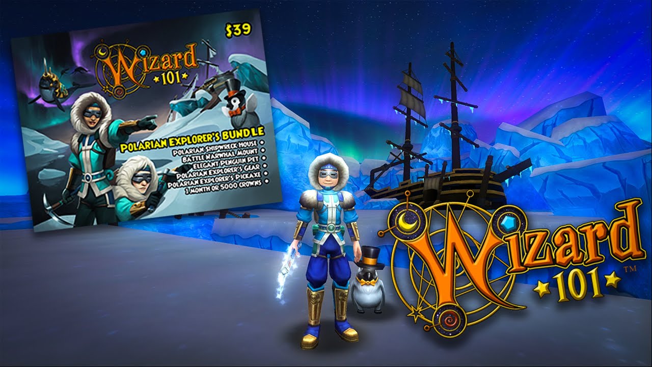 I'M A FREE SPIRIT | Wizard101 - Polarian Explorer's Bundle - YouTube