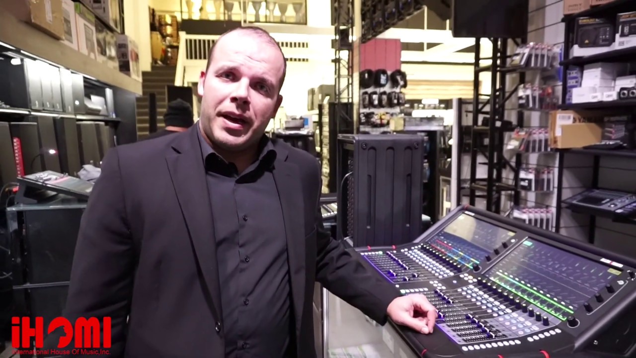 IHOMI - Allen & Heath Avantis Digital Mixer - YouTube