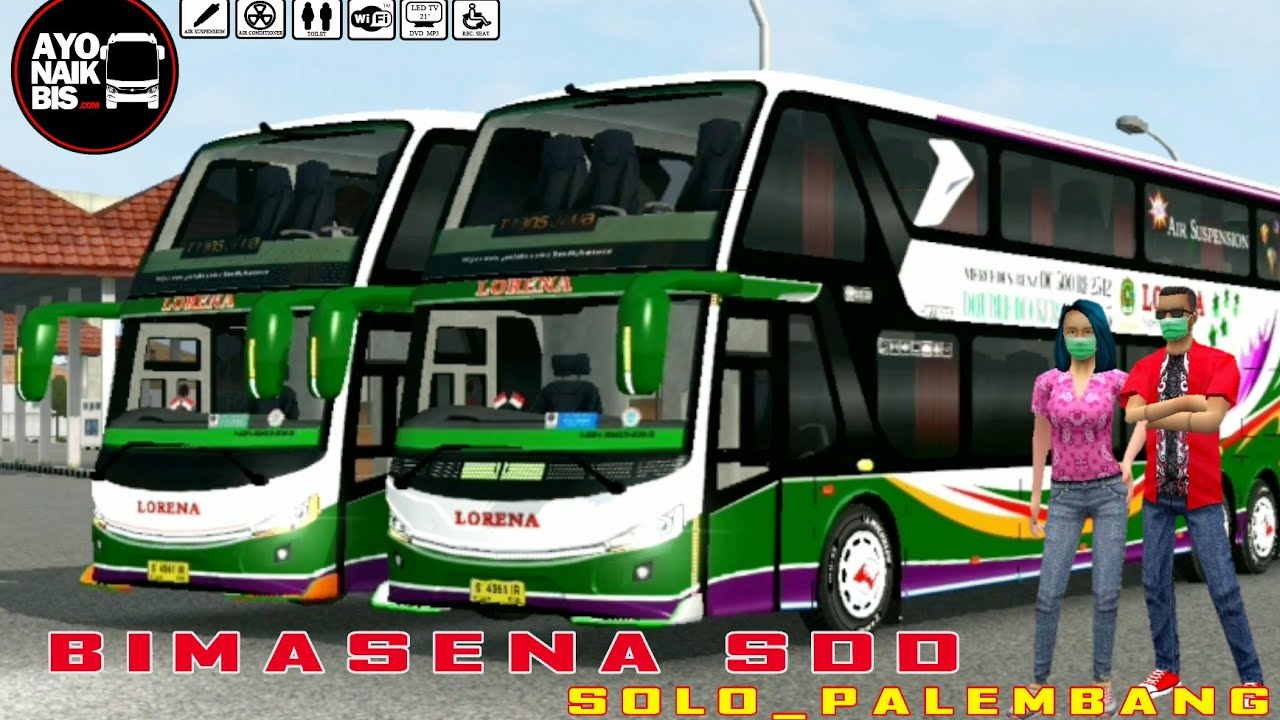 BIMA SENA SDD ORI !! Bussid v3.7.1 !! Mabar bussid v3.7.1 - YouTube
