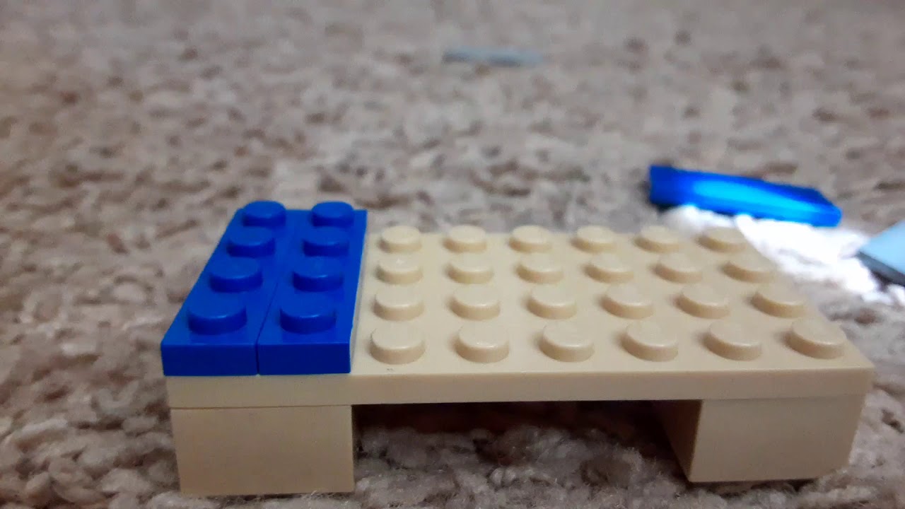 How to make a lego bed easy 👍 - YouTube