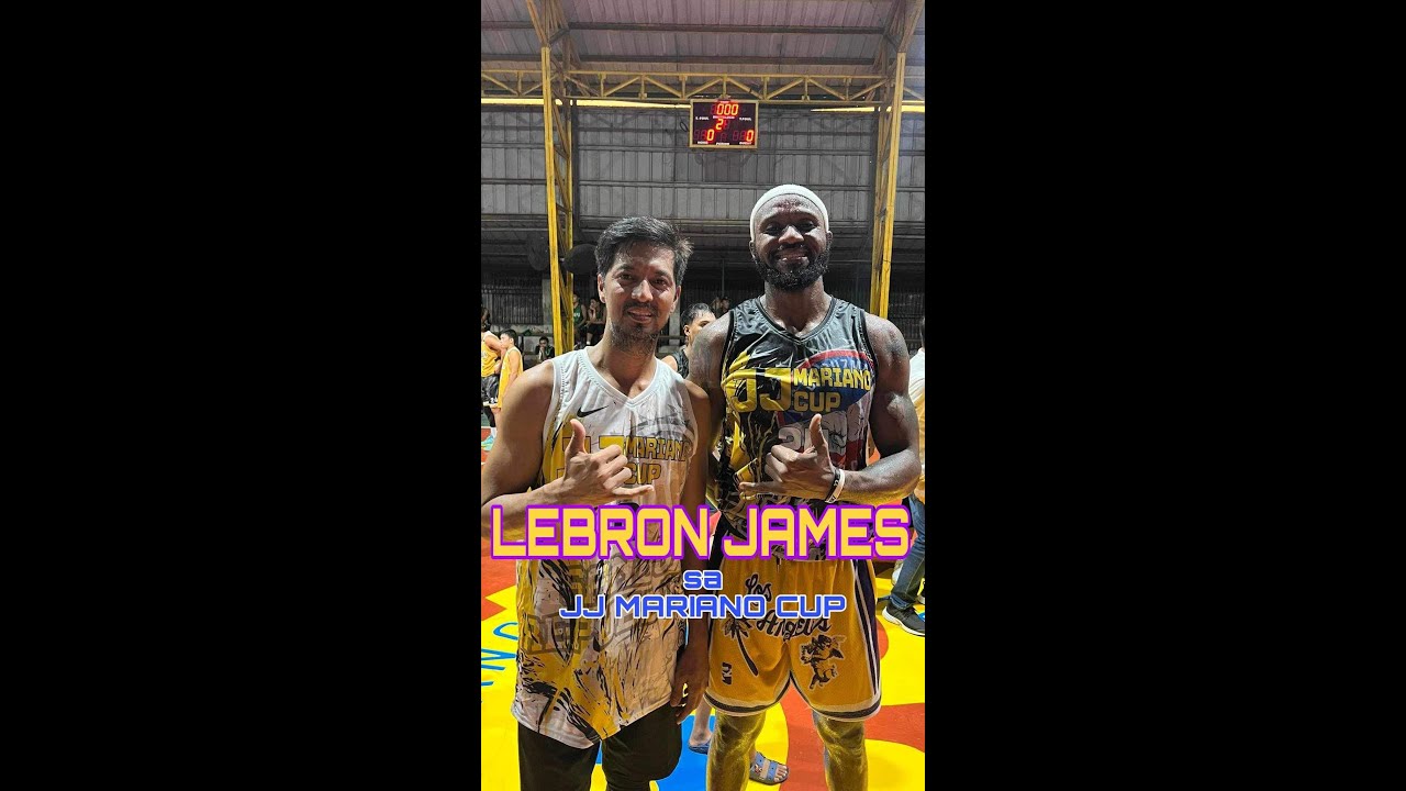 LebWrong James dumayo sa Bulacan.💪🏀 #JjMarianoCup - YouTube