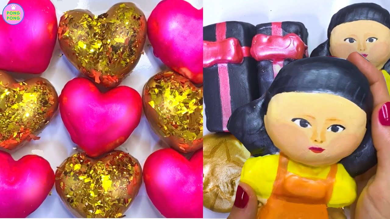 Plaster Clay Cracking ASMR Compilation 20 - YouTube