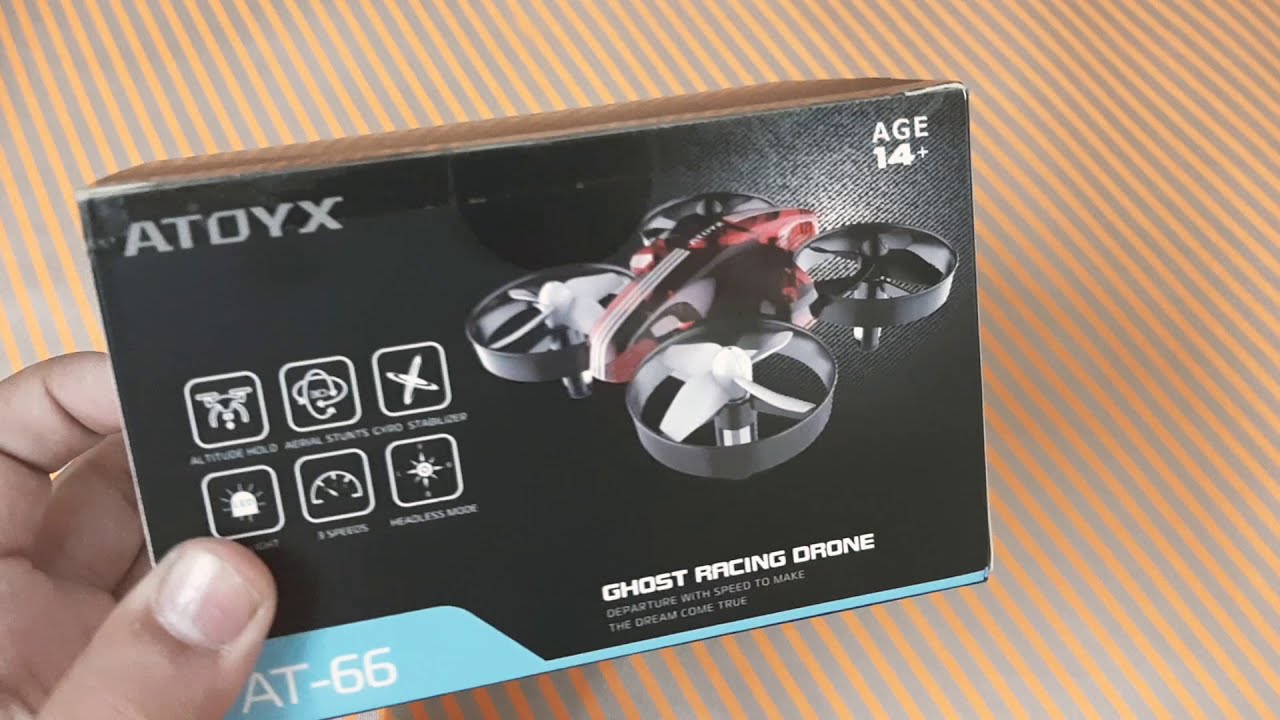 Racing drone atoyx unboxing . - YouTube