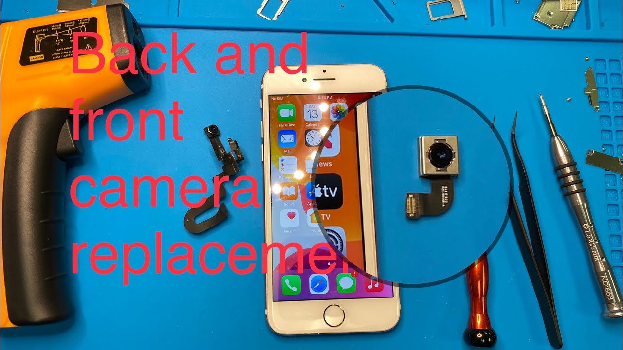 iPhone 7 back/Front Camera Replacement real life (2021) 7 آيفون - YouTube