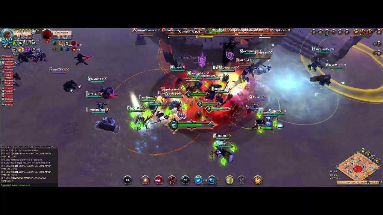 Bloody Frenzy Vs Alianza XAssX - Albion Online ZvZ - YouTube