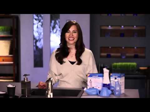 Waterpik® SinuSense Water Pulsator - YouTube