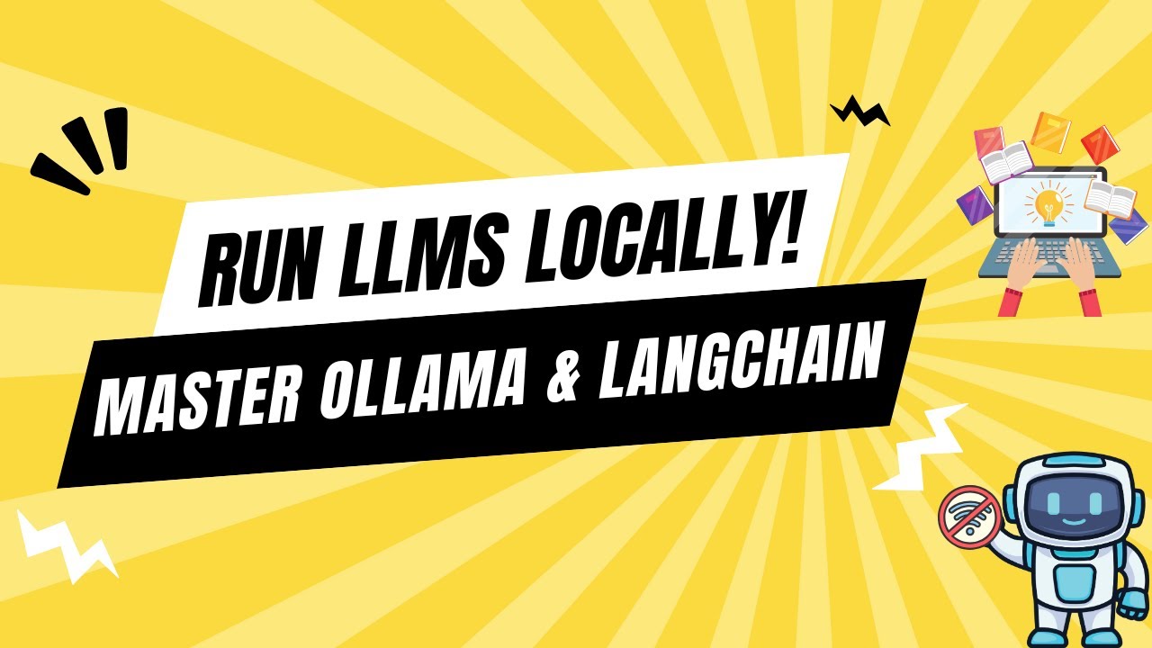 How To Run Large Language Models Locally With Ollama And Langchain Full Tutorial For Beginners