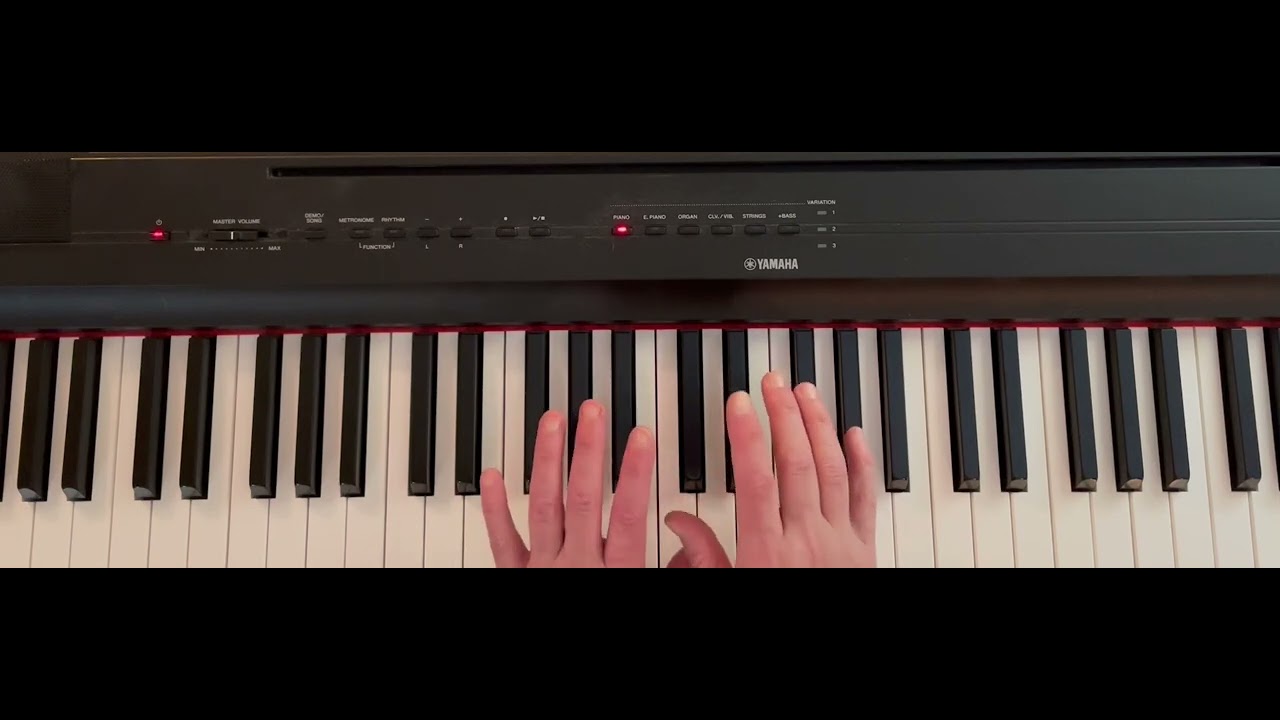 Playing In Middle C Position On the Piano - YouTube
