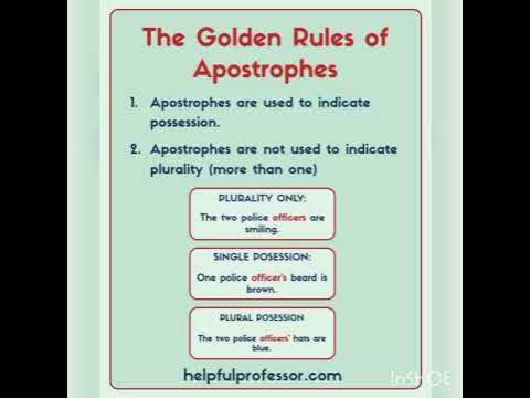 Apostrophe (Figure Of Speech). - YouTube