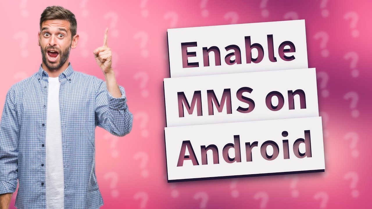 How do I enable MMS on Android? - YouTube