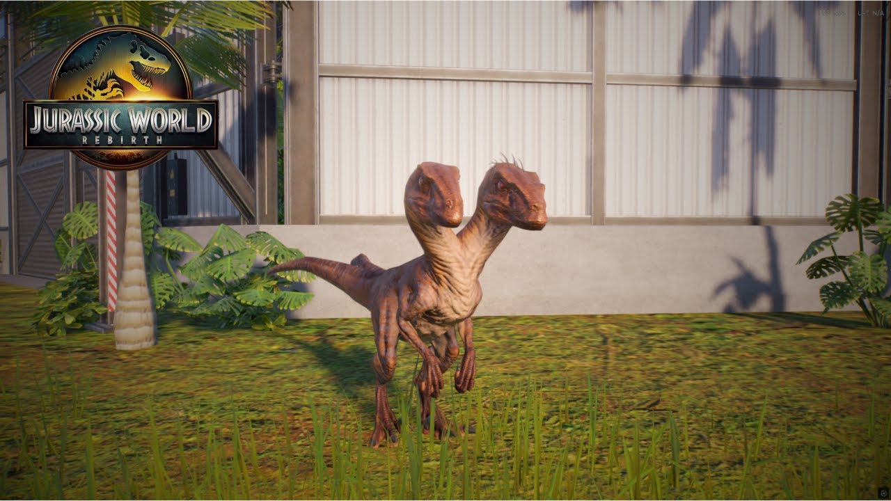 THE NEW 2 HEAD MUTANT RAPTOR FROM JURASSIC WORLD REBIRTH! - YouTube