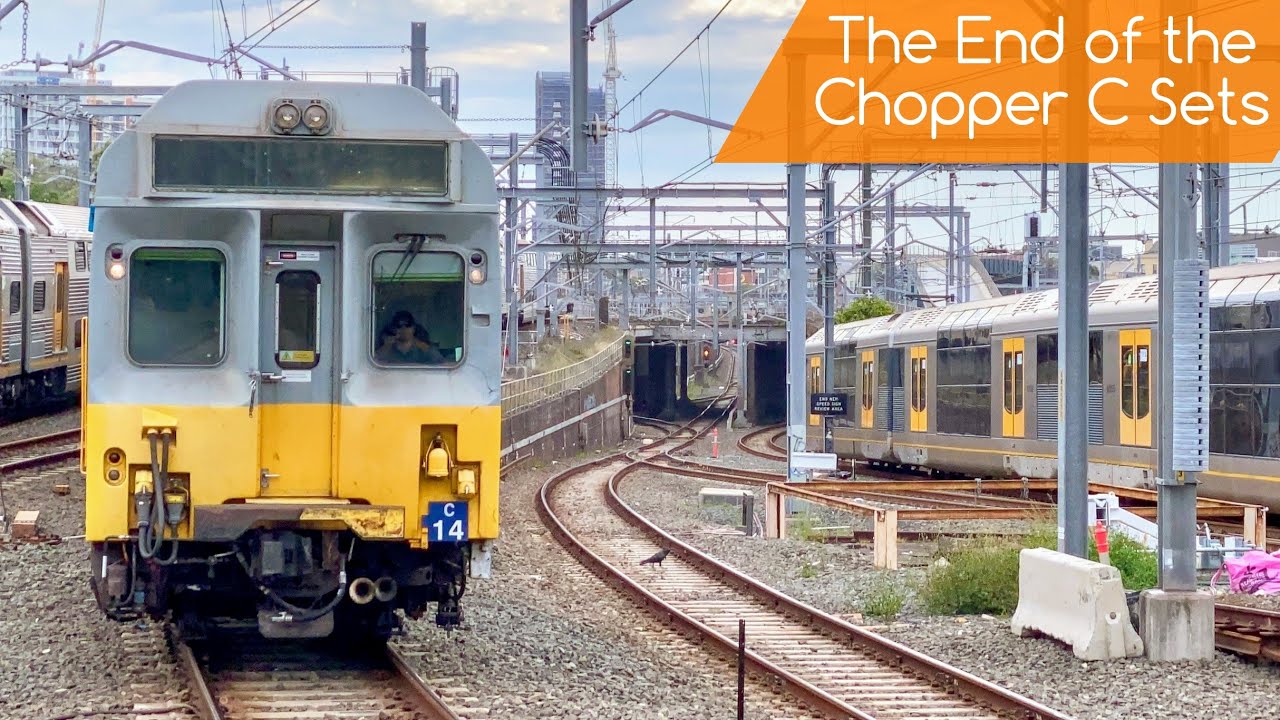 Sydney Trains Vlog 1792: The End of the Chopper C Sets - YouTube