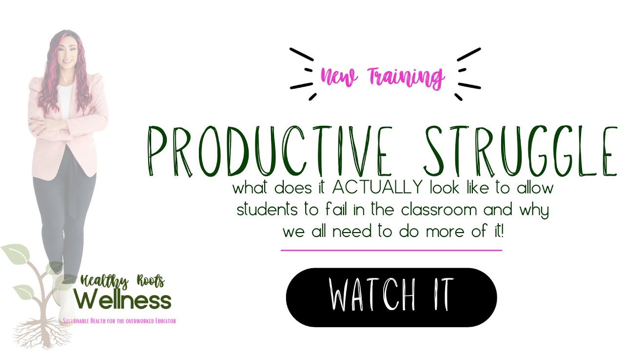 Productive Struggle in the Elementary Classroom - YouTube