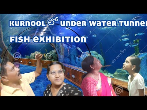 kurnool లో under water tunnel fish exhibition//@NANBLAST510//#kurnool ...