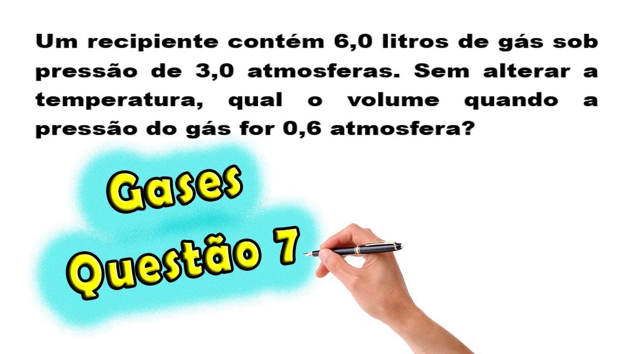 Física - Gases | Questão 7 | Prof. Edson Dias - YouTube