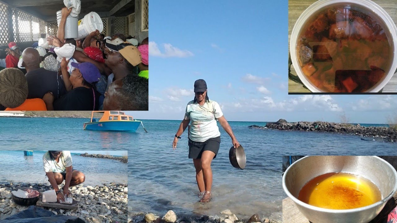 From the Quay to my pot...Bequia whaling... - YouTube