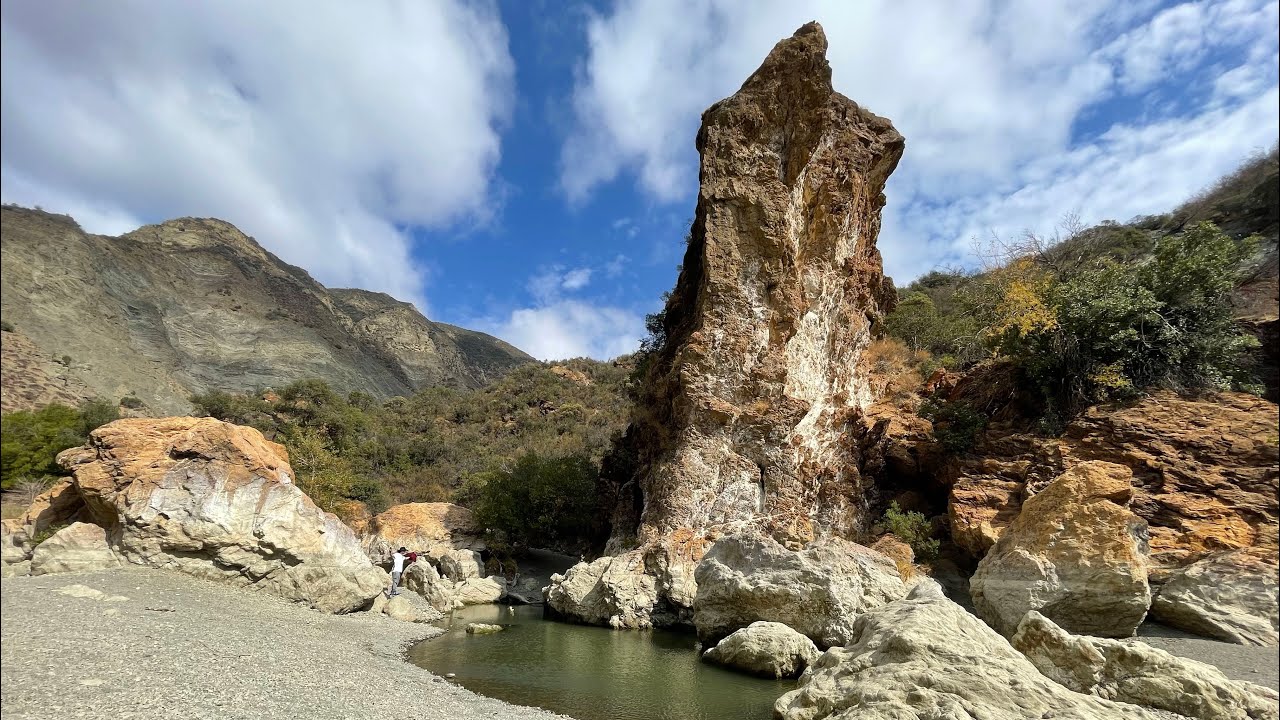 Red Rock Pools, Santa Barbara - YouTube
