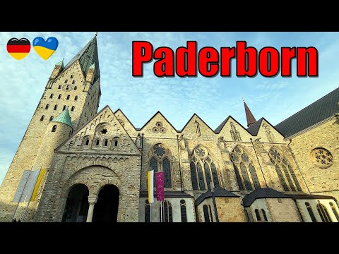 Красивый немецкий город ПАДЕРБОРН! Украинцы в Германии!