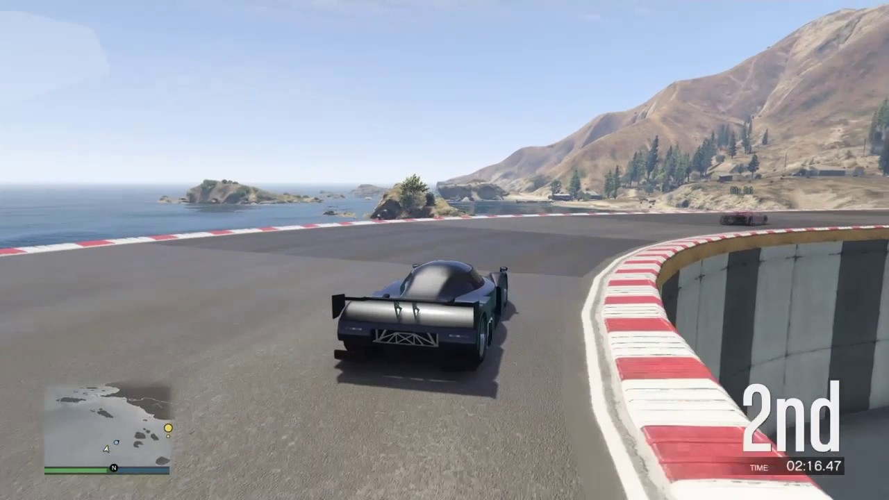 GTA 5 - Cape Catfish (Stunt race) - YouTube