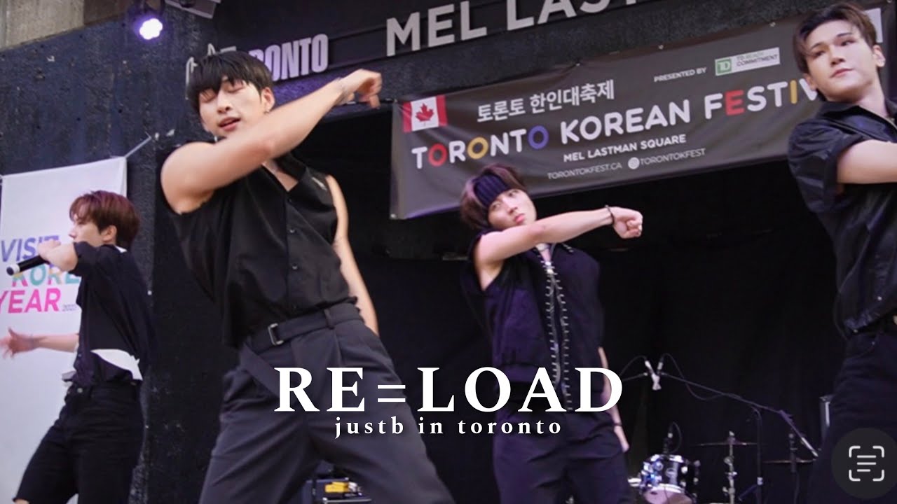JUST B " RE=LOAD" PERFORMANCE IN TORONTO 2023 DAY 1 (FRONT ROW) | Lex ...