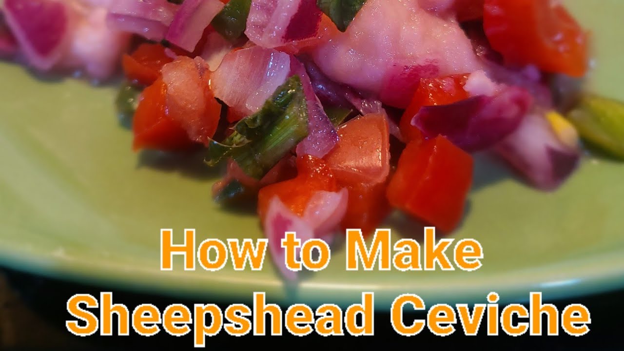 How To Make Sheepshead Ceviche - YouTube