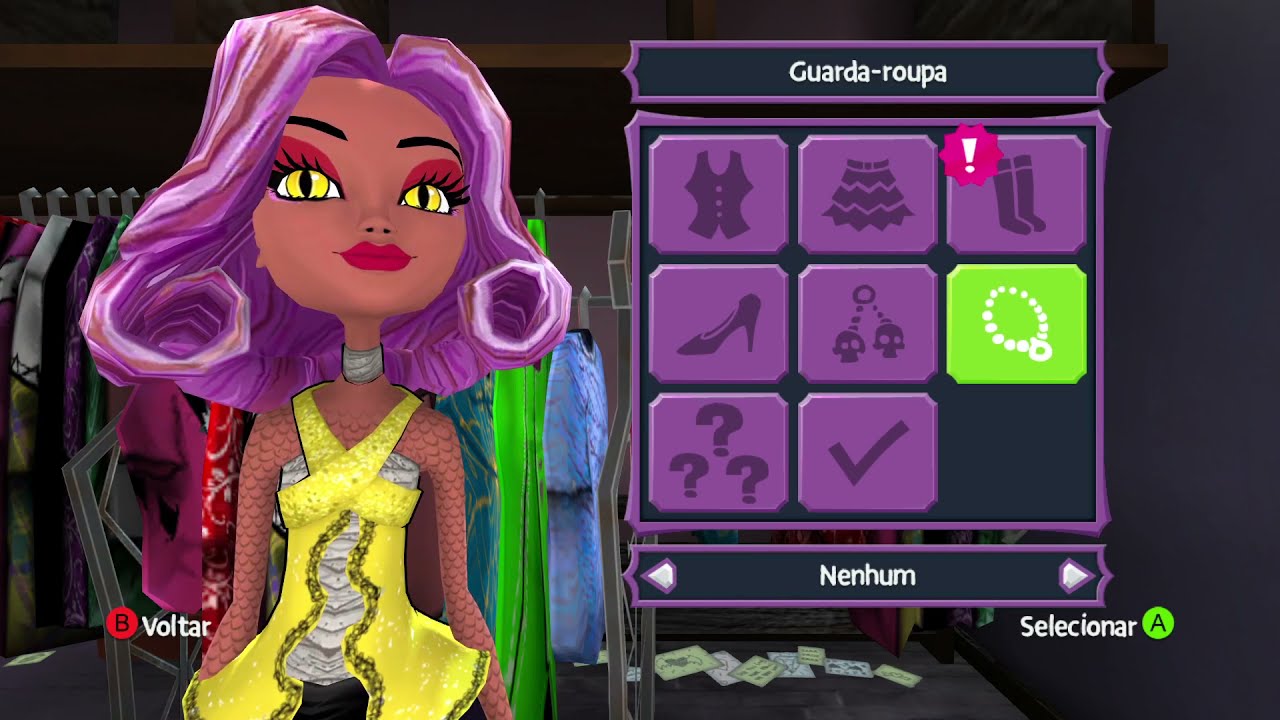 Monster high: O novo fantasma da escola - gameplay - parte 7 (jogo para ...