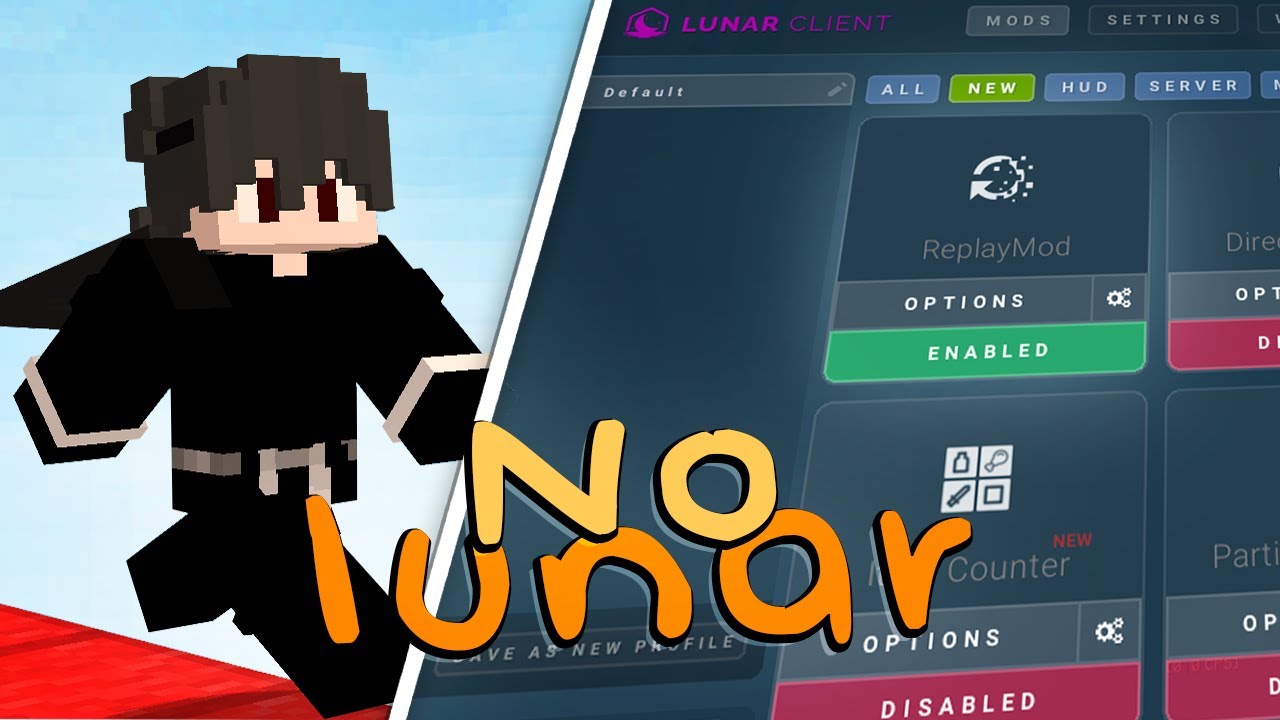 Como Usar o REPLAY MOD no LUNAR CLIENT! - YouTube