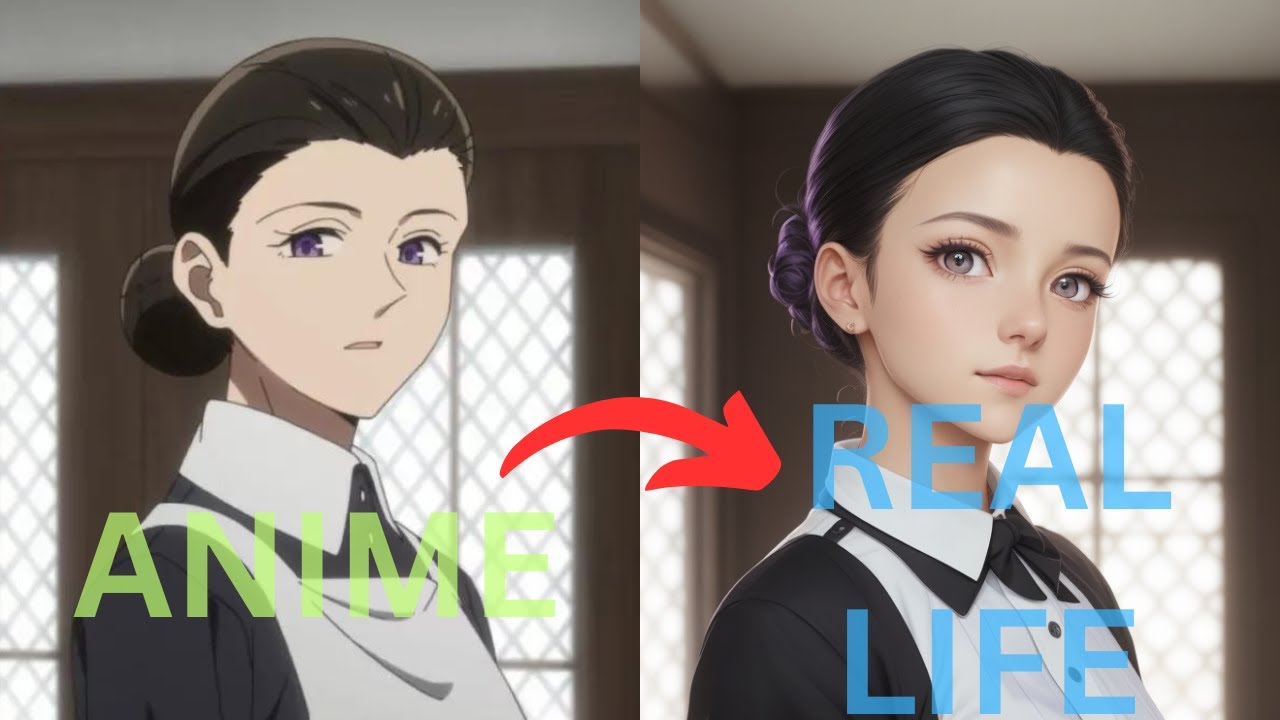 "AI GENERATES HOW ANIME CHARACTERS WOULD LOOK LIKE IN REAL LIFE "(The ...
