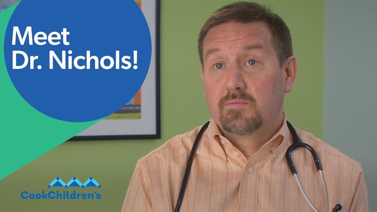 Dr. David Nichols - Cook Children's Pediatrician - YouTube