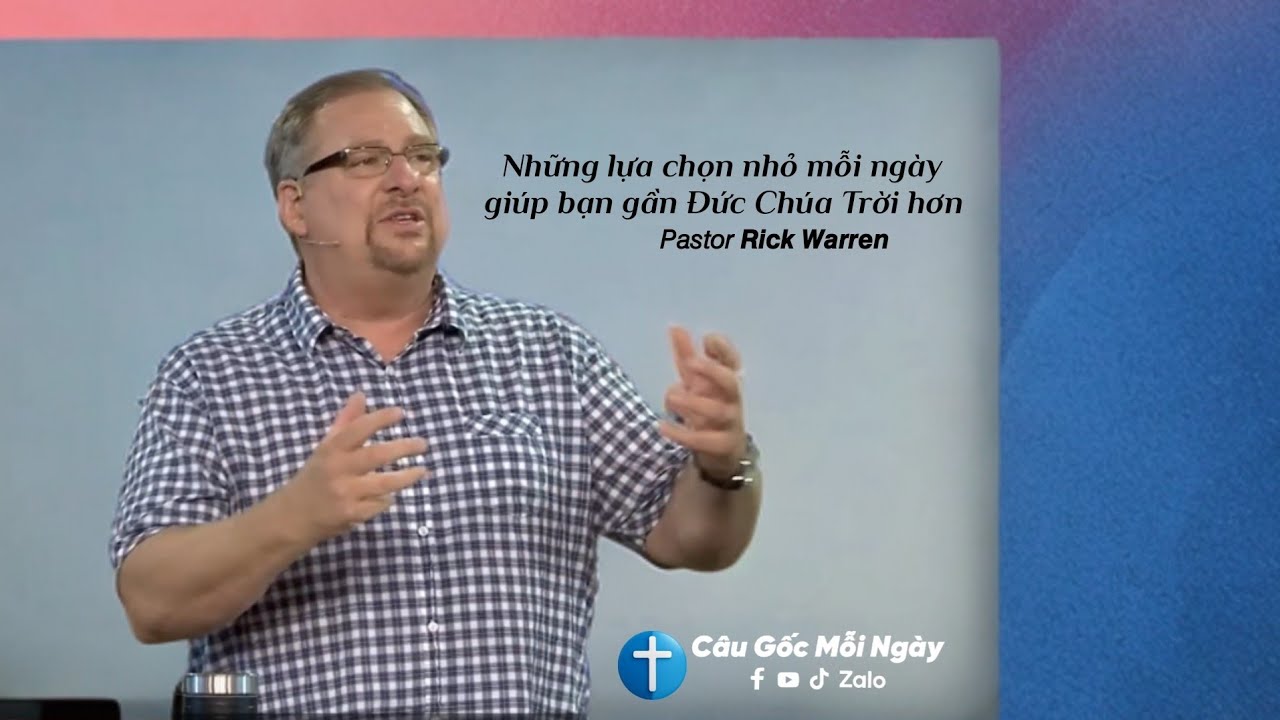 Những lựa chọn nhỏ mỗi ngày giúp bạn gần Đức Chúa Trời hơn - 𝘗𝘢𝘴𝘵𝘰𝘳 ...