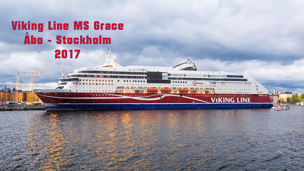 Viking Line MS Viking Grace Turku, Finland - Stockholm, Sweden. - YouTube