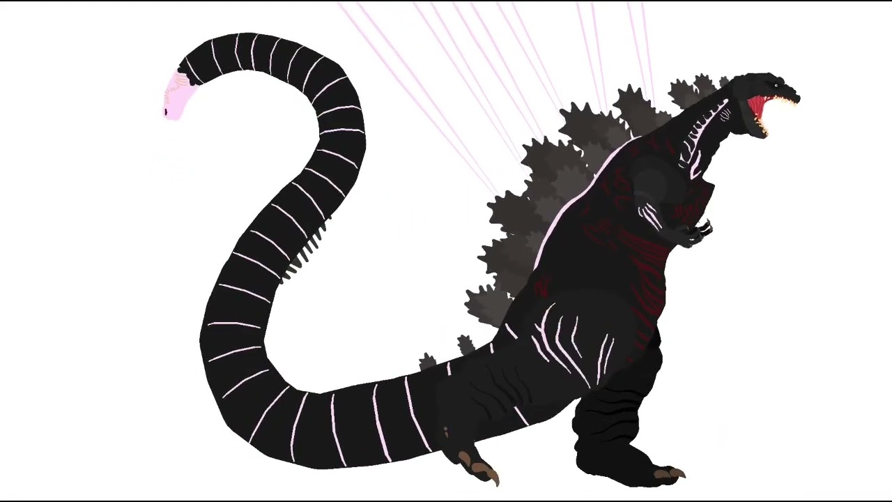 Shin Godzilla Animation Test (StickNodes) - YouTube
