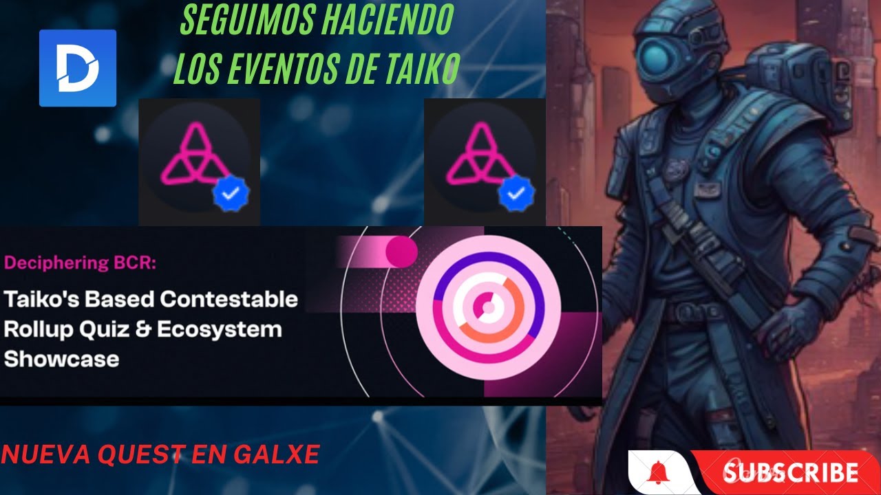 🎁 "Taiko's nuevo Quiz & Ecosystem🔮🏆🥇 Win 🎁" - YouTube