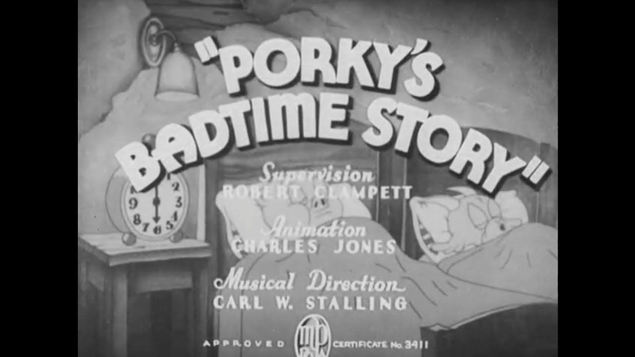Looney Tunes "Porky's Badtime Story" Opening and Closing - YouTube
