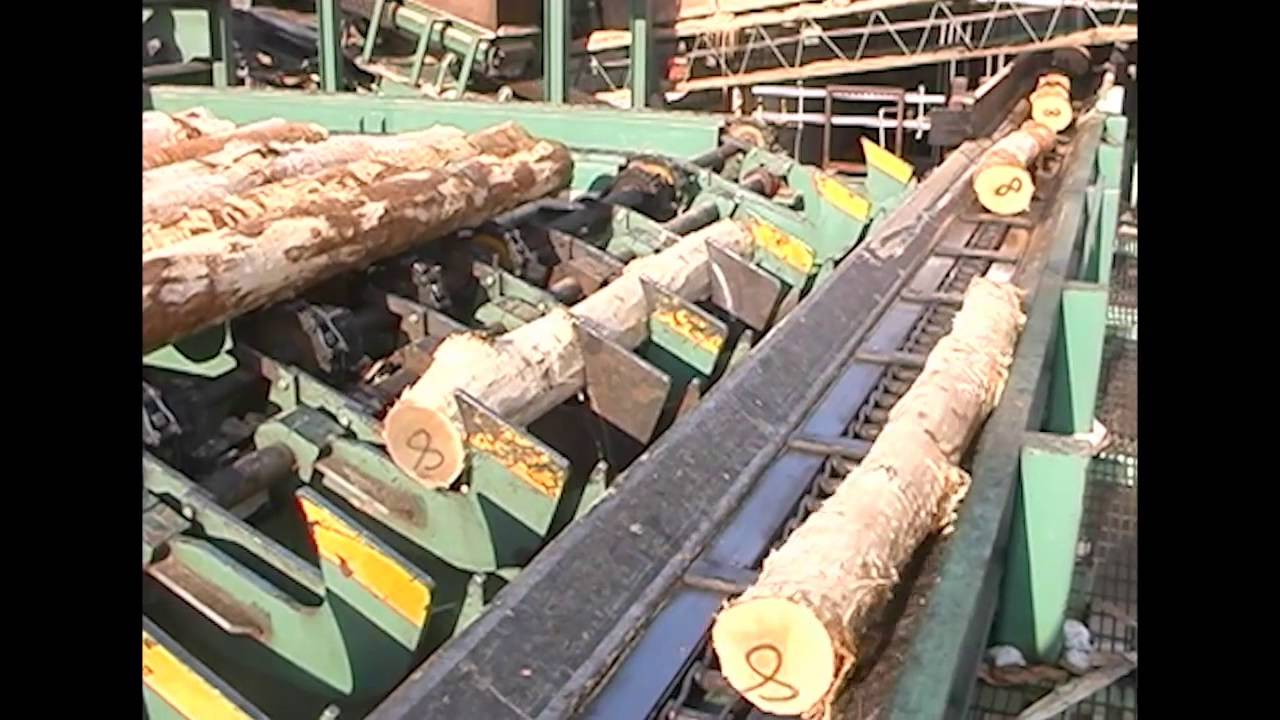 TS Log Slashing & Merchandising at PalletOne - YouTube