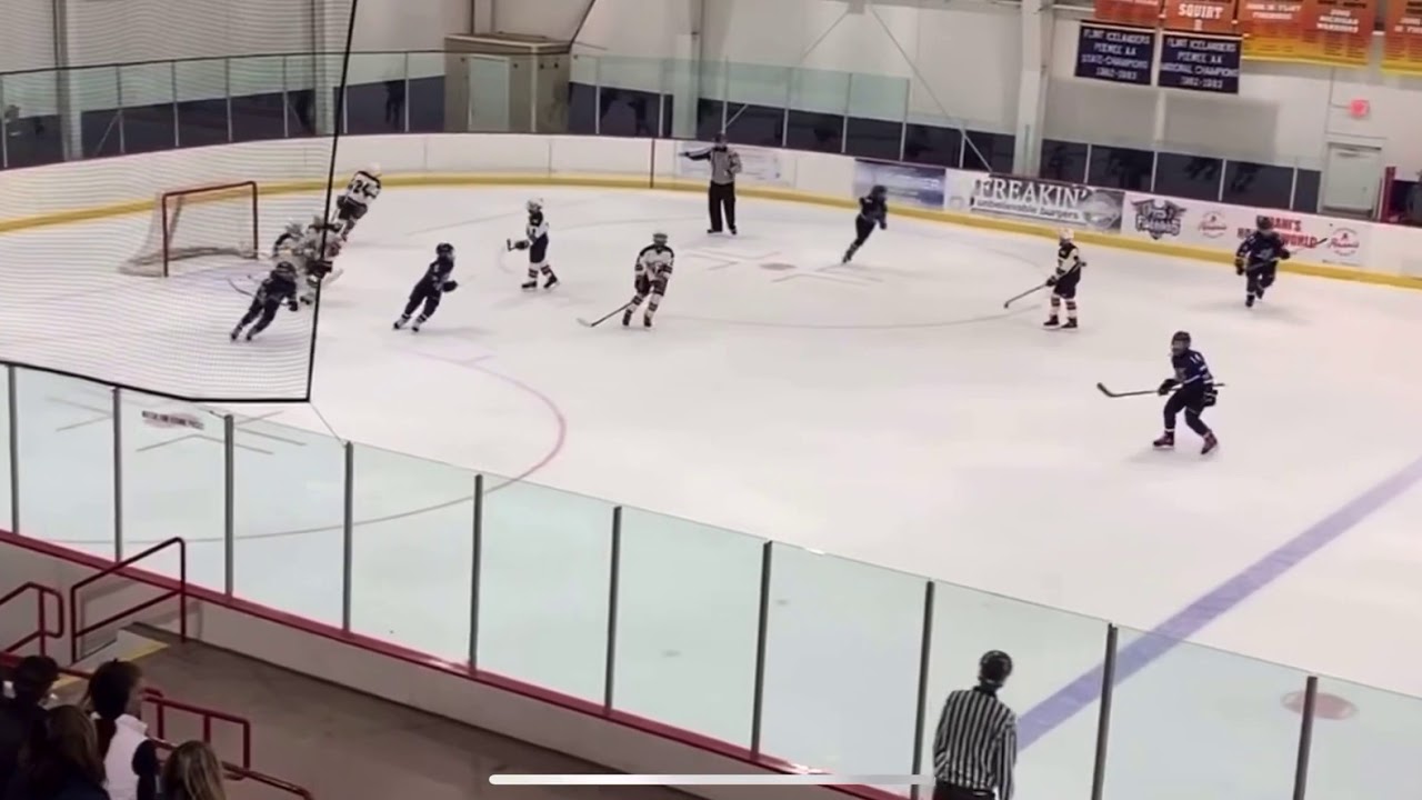 Evan Samuelson goal vs Flint - YouTube