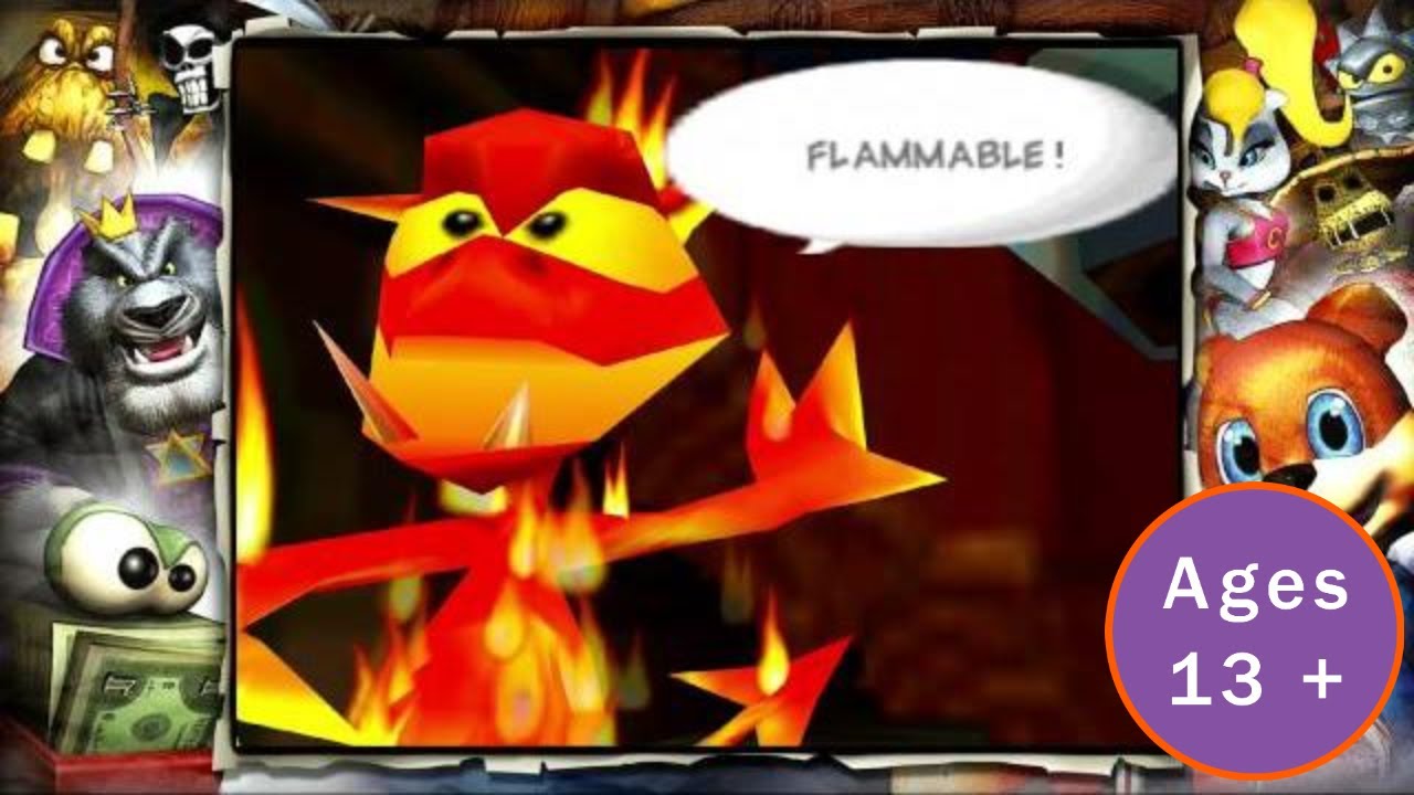 Bourgeois, Big-Bollocked Boiler | Conker's Bad Fur Day pt. 7 - YouTube