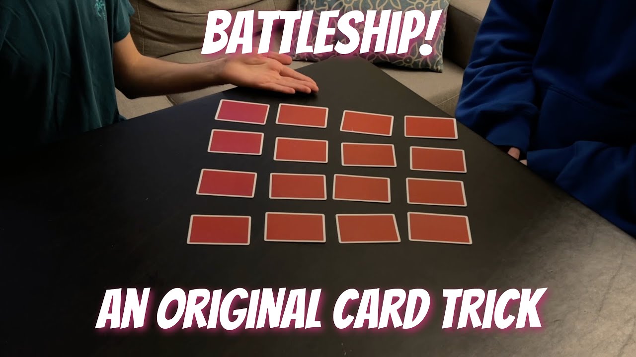 BATTLESHIP - Original Card Trick Performance/Tutorial - YouTube