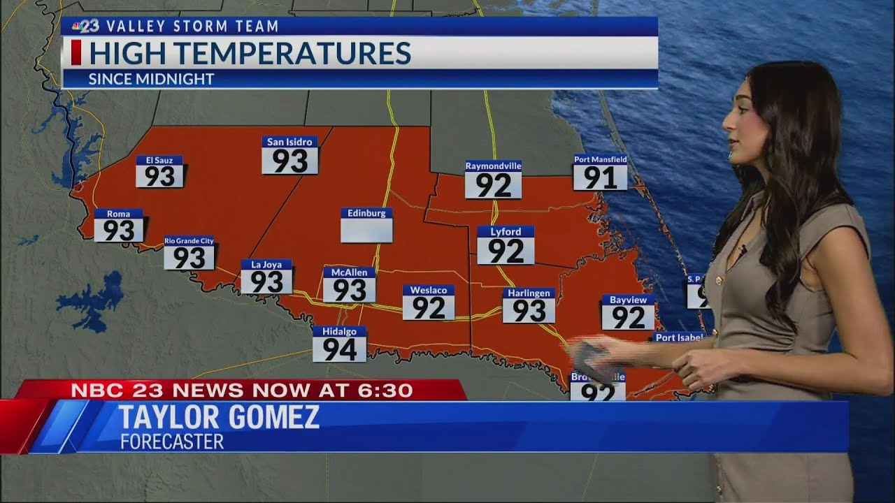 Temperatures in the 90s - YouTube